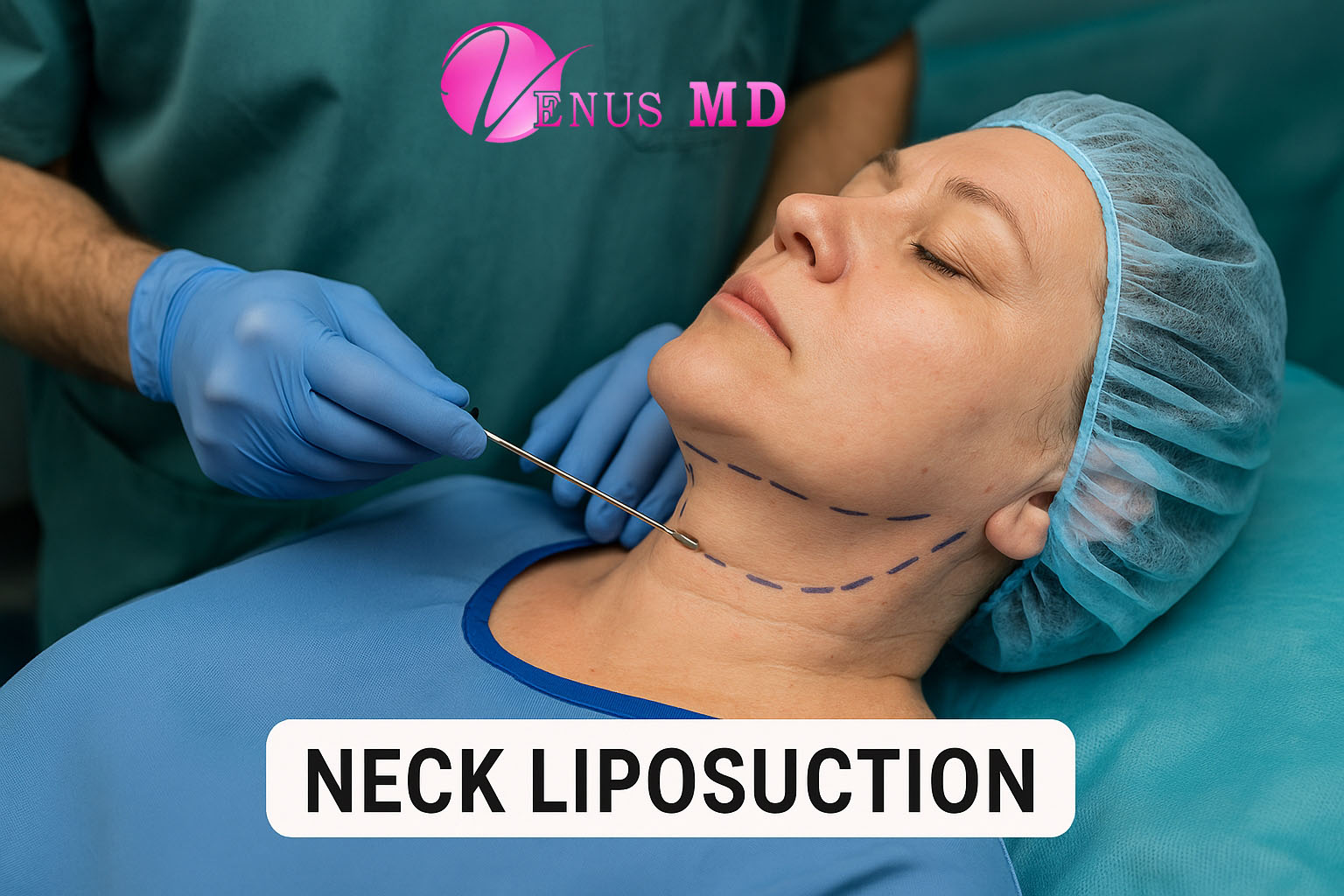 Neck Liposuction: Define Your Jawline with Venus MD